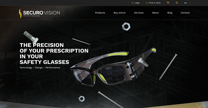 Securo Vision | Safety Glasses with Prescription | N°1 Canadian | 1GUU