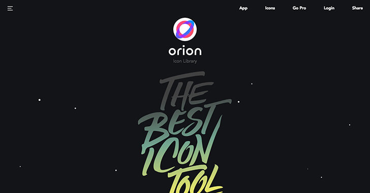 The best Icon Tool - Orion Icon Library | 1GUU