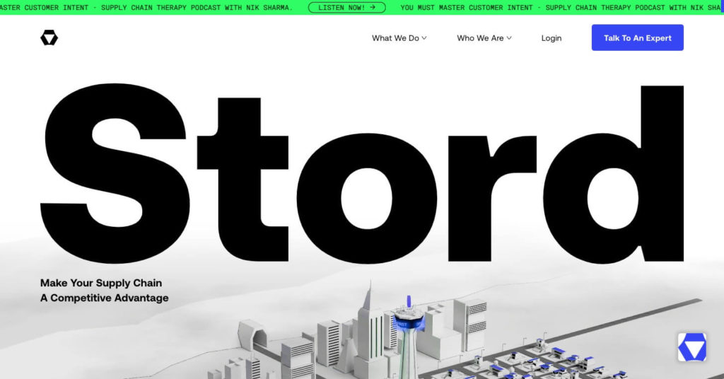 Stord | Make Your Supply Chain A Competitive Advantage | 1GUU