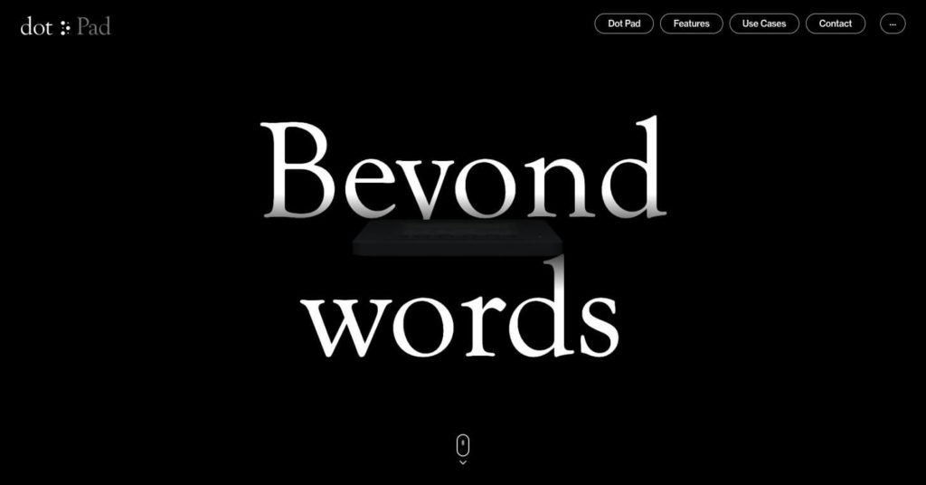 Dot Pad — The first tactile graphics display for the visually impaired ...