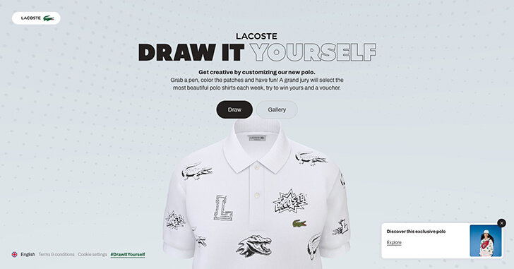 Lacoste - Draw It Yourself | 1GUU
